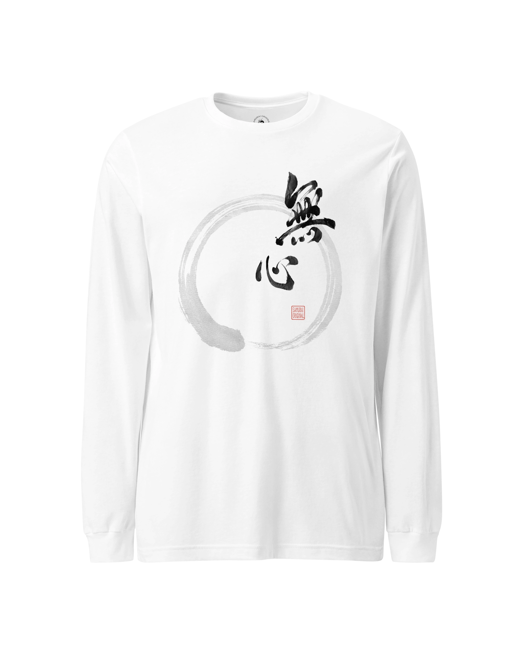 Mushin Japanese Calligraphy Long Sleeve – Zen Calm, Everyday Elegance ...
