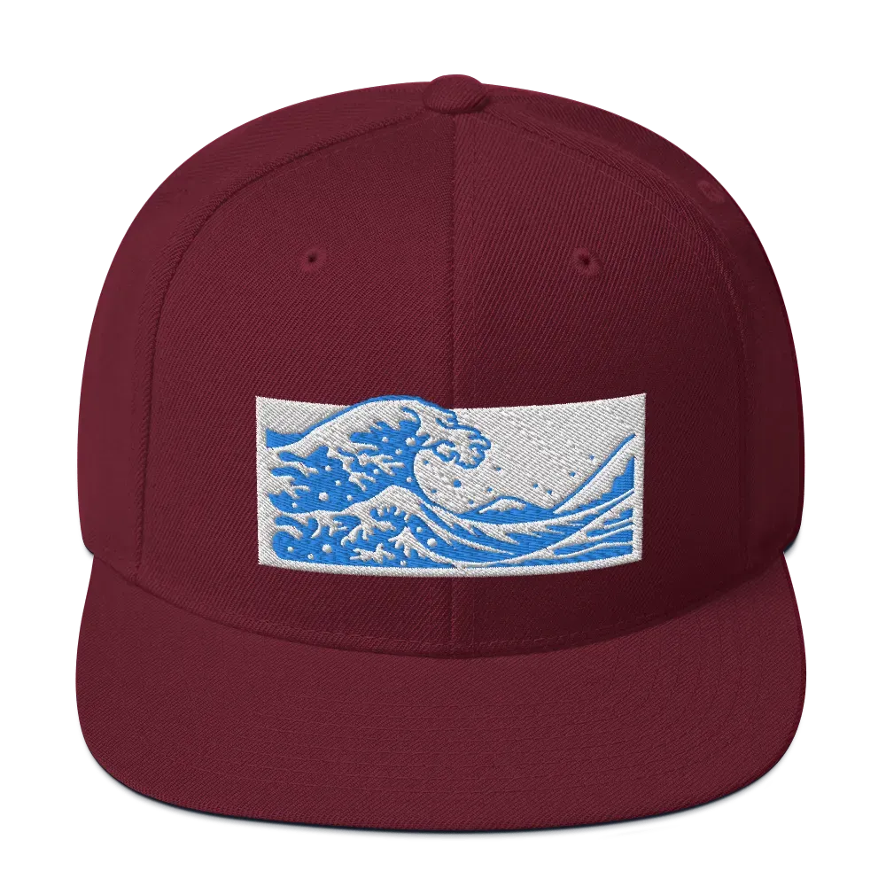 Tsunami Japan Snapback Hat – Samurai Original